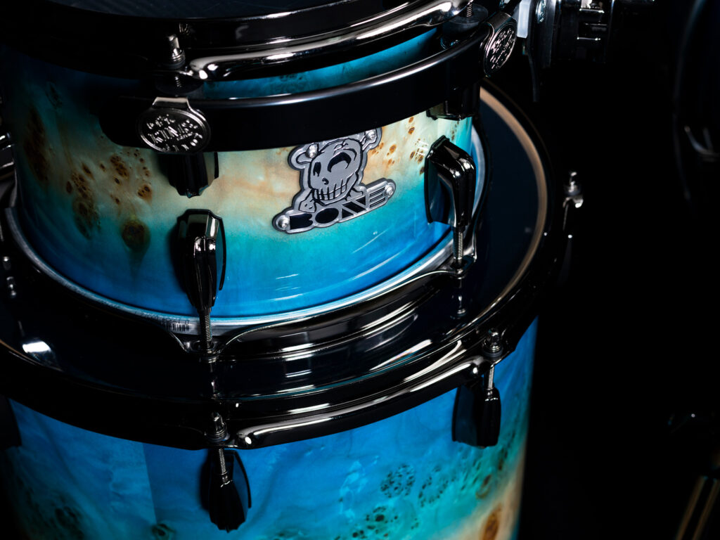 TRUE Carbon Hybrid DRUM KITS – BONE Drums